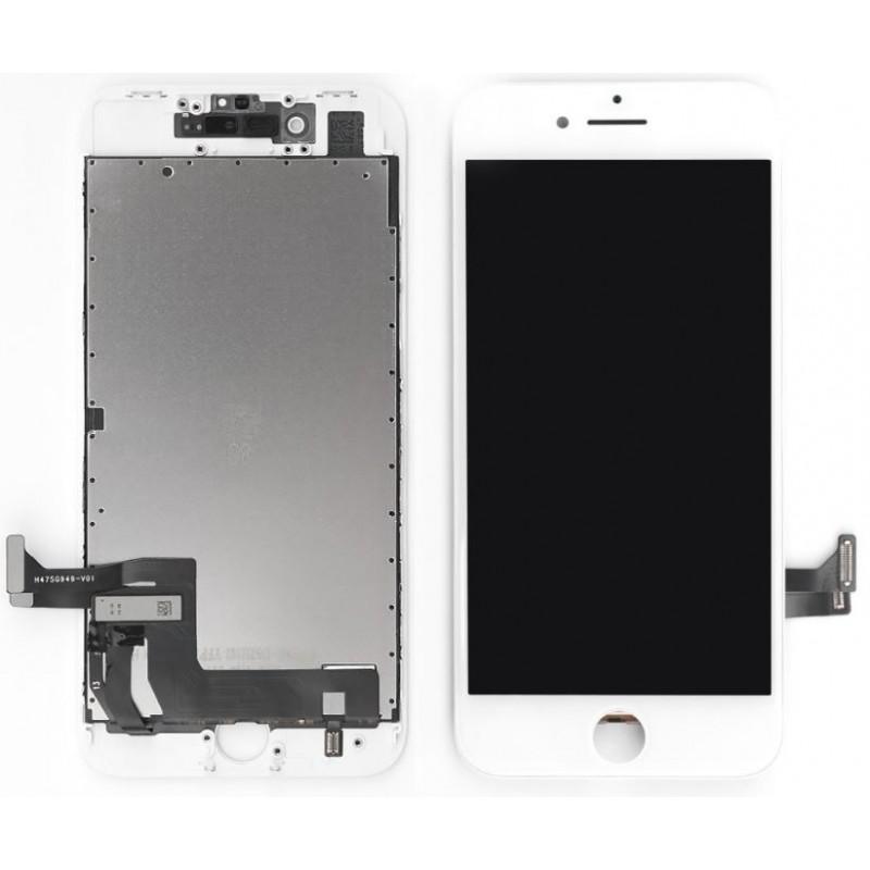Ecran iPhone 8 / SE2 Blanc Gamme Starter Pré Assemblé Avec Adhésif - MYPART